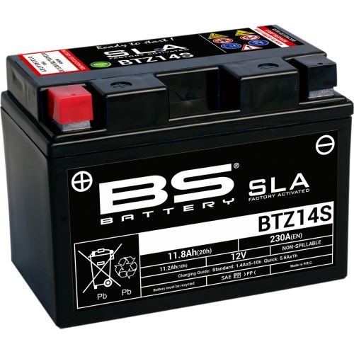 BS-BATTERY BTZ14S SLA| Bmwmotoparts.cz